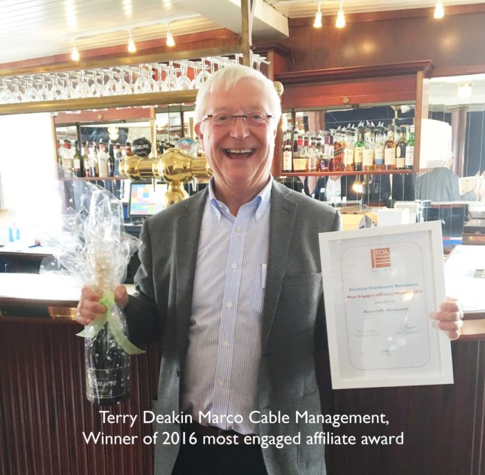 Marco Cable Management and Stearn Electric 2015's engagement winners