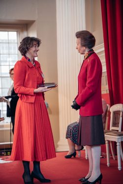 HRH The Princess Royal presents Award to the EDA